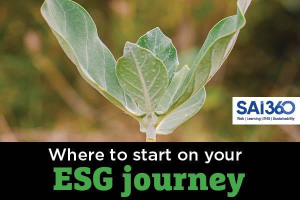 e-Book: Where to start on your ESG journey | Resource | Compliance Week