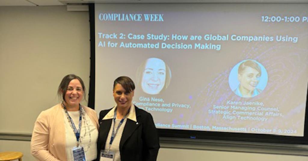 Photo gallery: Compliance Week AI & Compliance Summit | Event ...