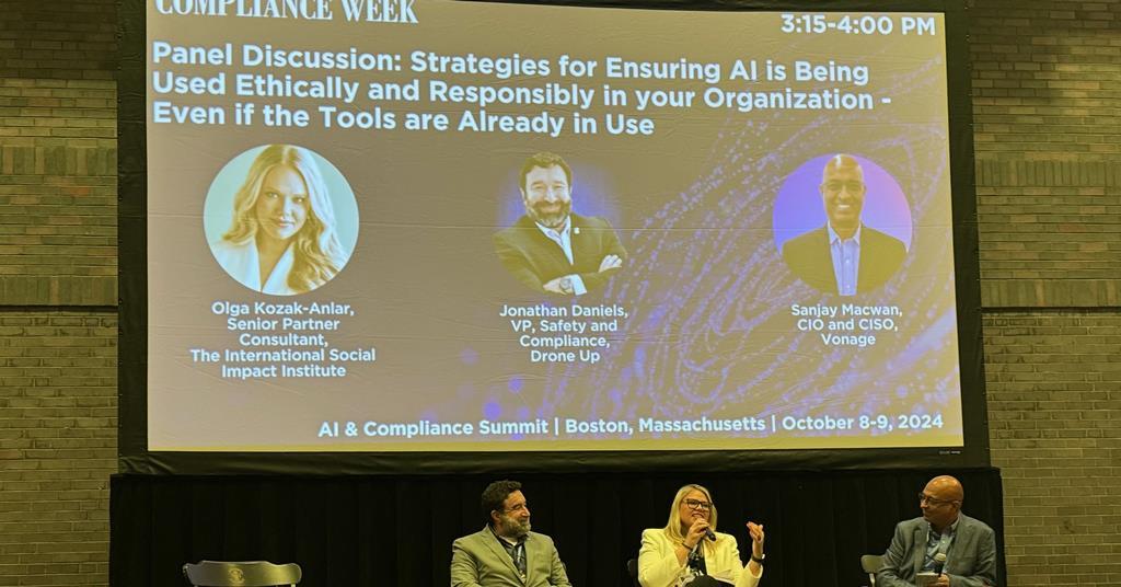Photo gallery: Compliance Week AI & Compliance Summit | Event ...
