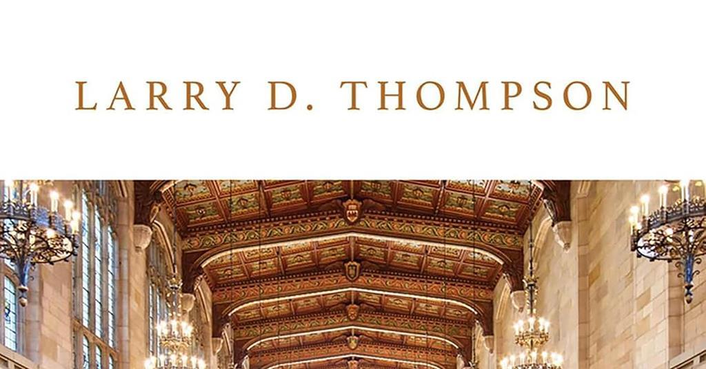 Book review: Larry D. Thompson’s memoir revisits lessons from VW, Enron ...