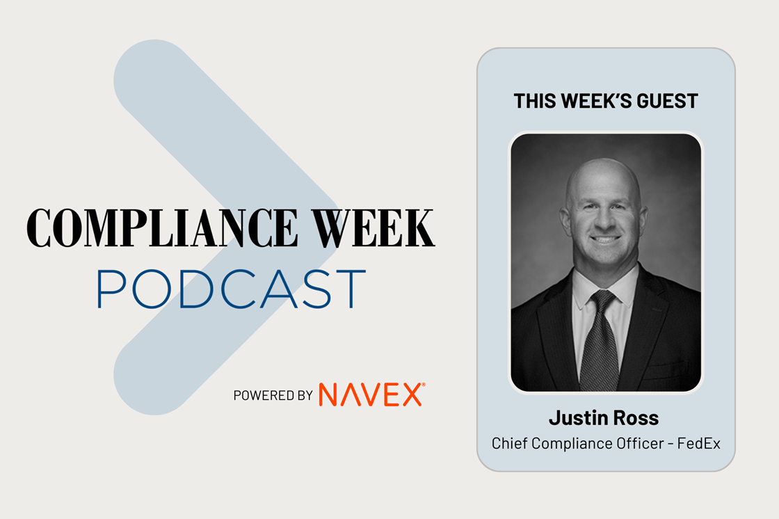 Digital Transformation of Compliance podcast: FedEx CCO Justin Ross ...